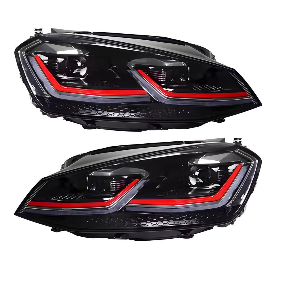 VW Golf MK7/7.5 LED Headlight Upgrade with Sequential DRL | Restyle ...