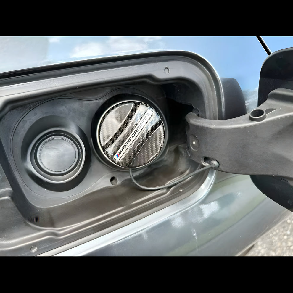 BMW M Performance Carbon Fibre Fuel Cap Cover – Gloss Finish | Restyle ...