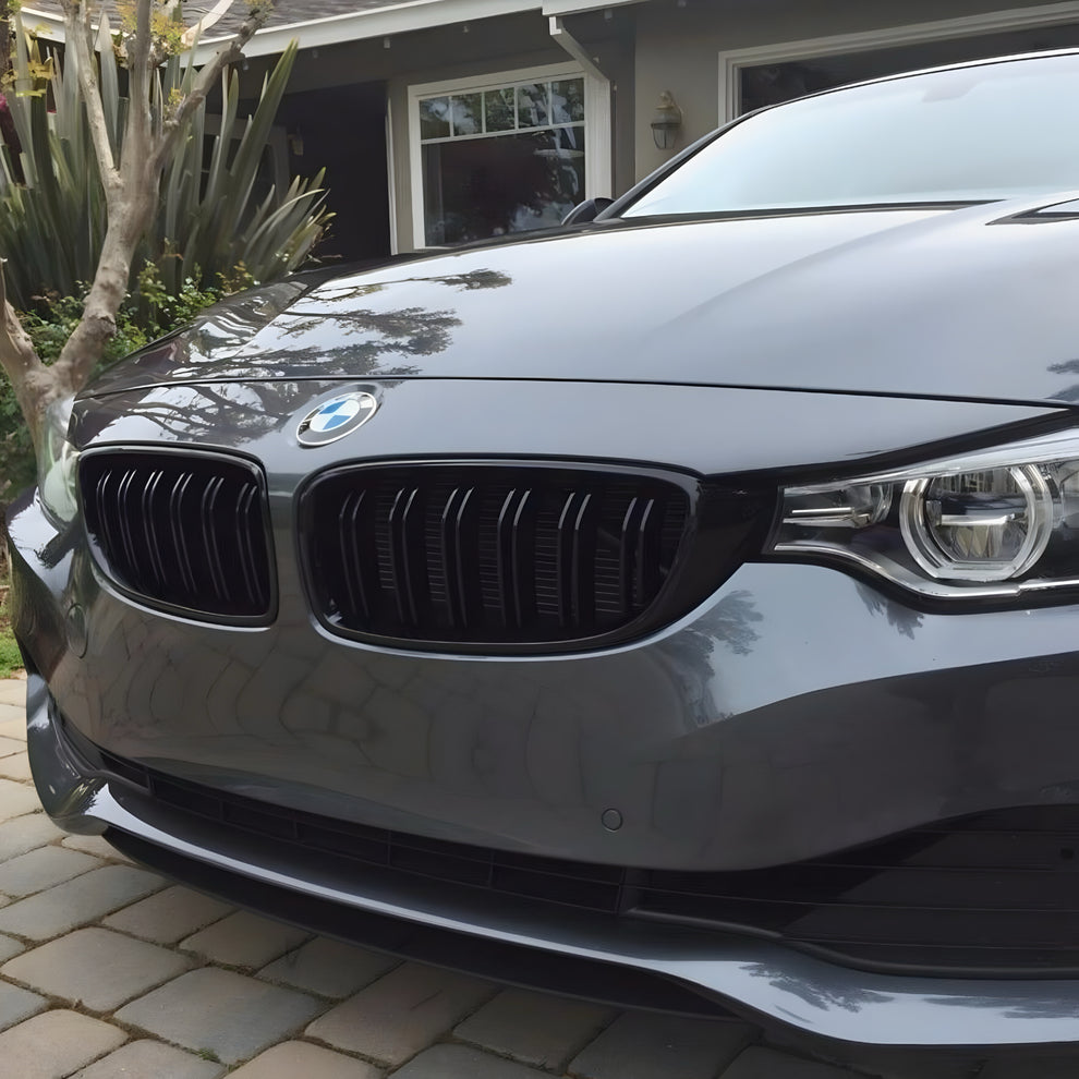BMW 3 Series F30/F31 Double Slat Gloss Black Kidney Grille | Restyle ...